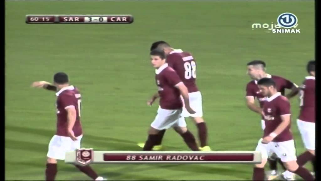 Sarajevo - Cardif City (Friendly game) - Samir Radovac beautiful goal ...