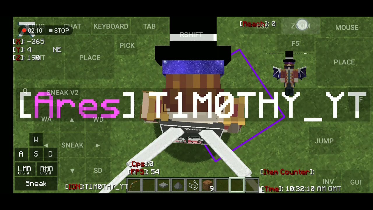 Ares Client | Pojavlauncher | Cosmetics, keystrokes, cps counter and ...