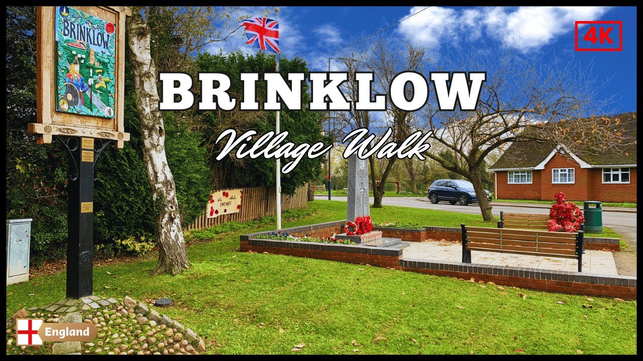 Walking Through Englands Countryside - Brinklow Village Walk 4K - YouTube