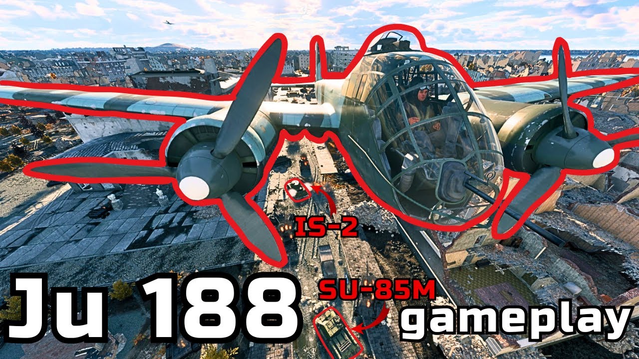 Ju 188 | Enlisted plane gameplay - YouTube