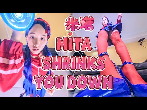 POV Giantess Mita has Shrunk you down - VR360 - Trailer