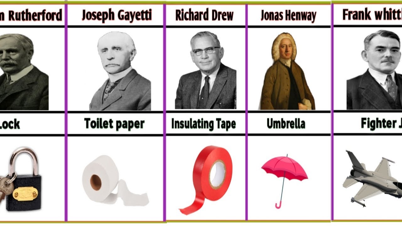 Famous Scientists And Their Innventions ,,,, Inventor and their ...