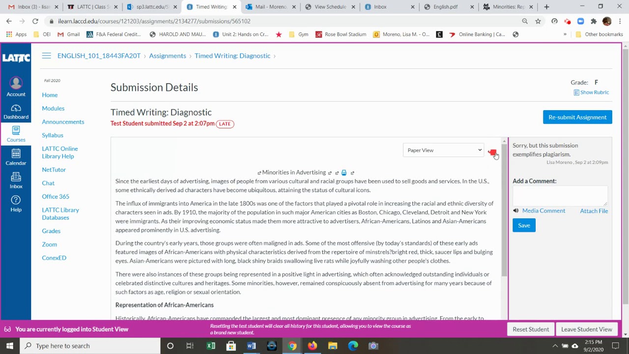 How to check grades and comments in Canvas - YouTube
