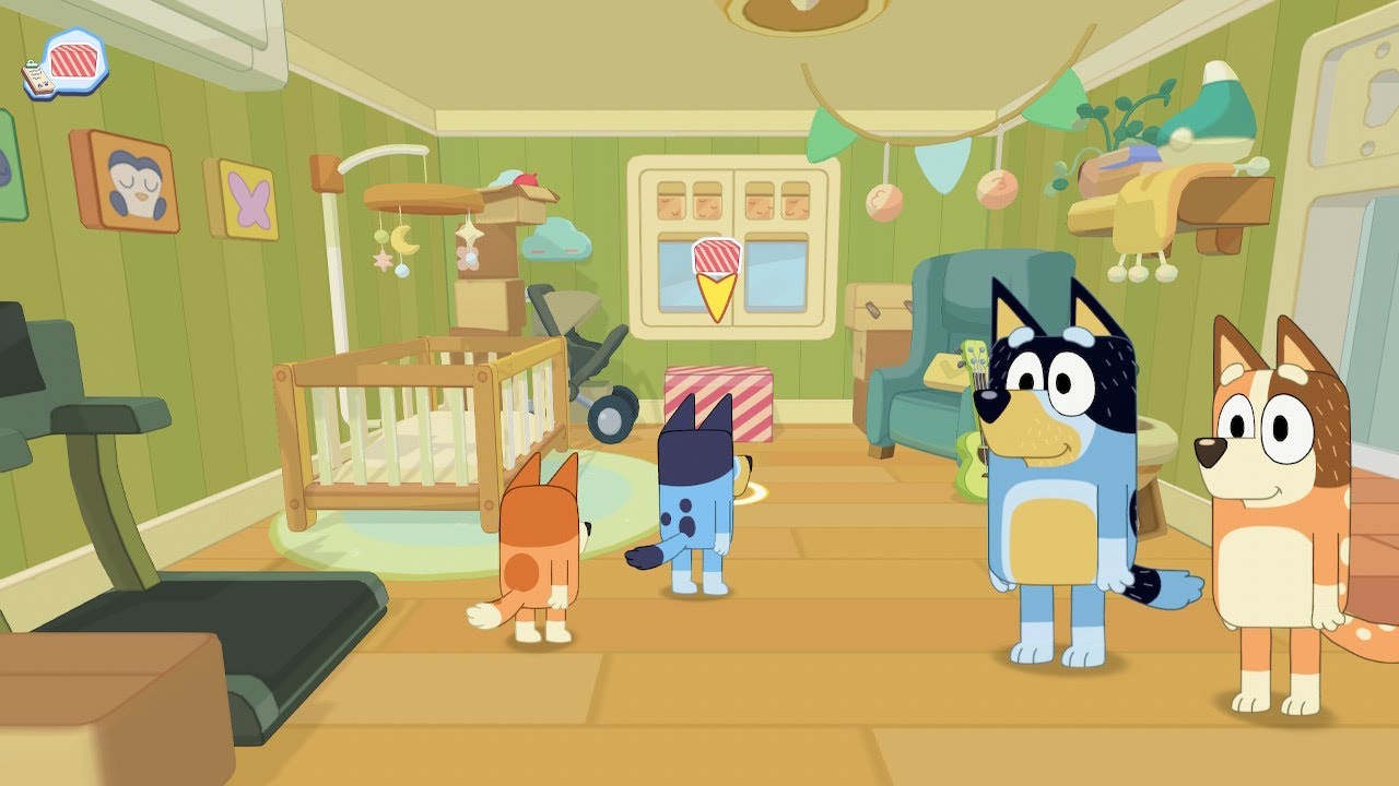 Bluey: The Videogame Gameplay 🐶 Nintendo Switch - Cute game - YouTube