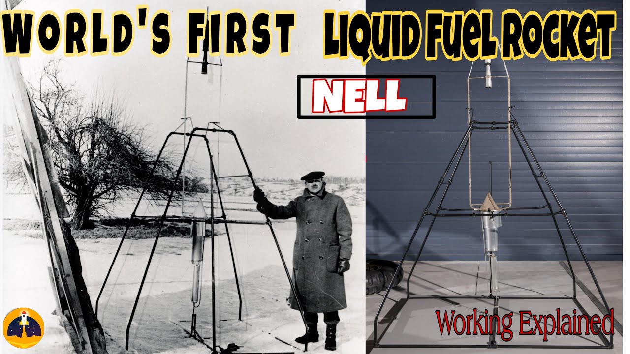 WORLD'S FIRST LIQUID-FUELED ROCKET | WORKING EXPLAINED | ROCKET ...