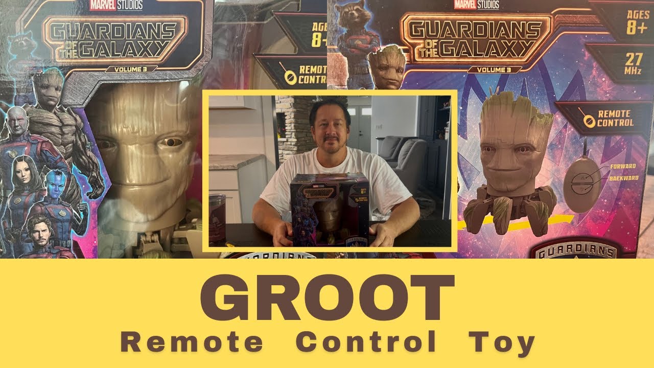 Groot Remote Control Toy from Disneys Guardians of the Galaxy #groot # ...
