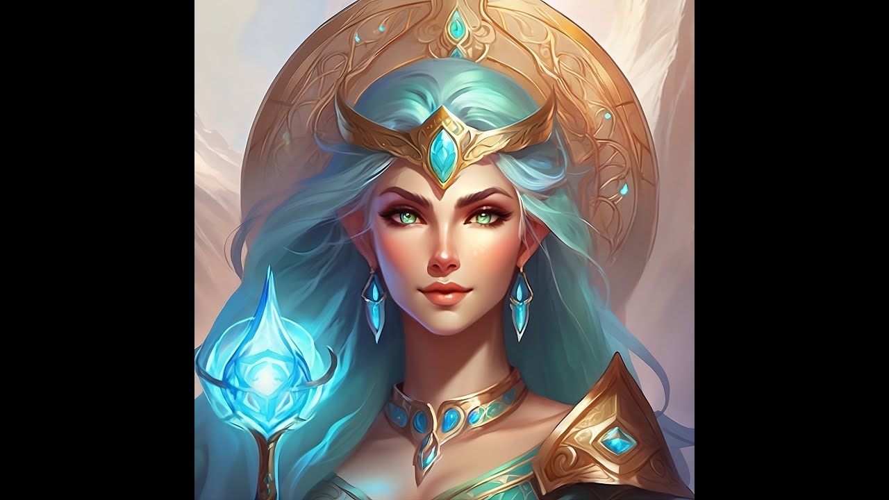 Elyndra the Celestial Guardian | Fantasy Character Concept Profile ...