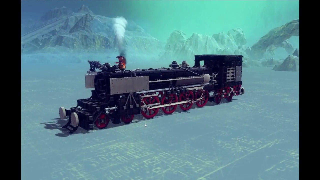 Besiege. -Steam locomotive 19- - YouTube