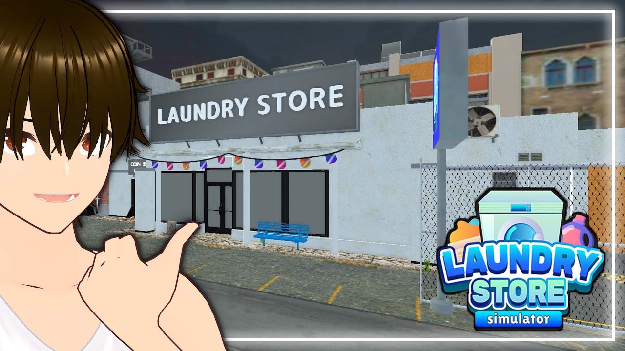 KEMBALI MENCARI UANG DI LAUNDRY STORE SIMULATOR - YouTube