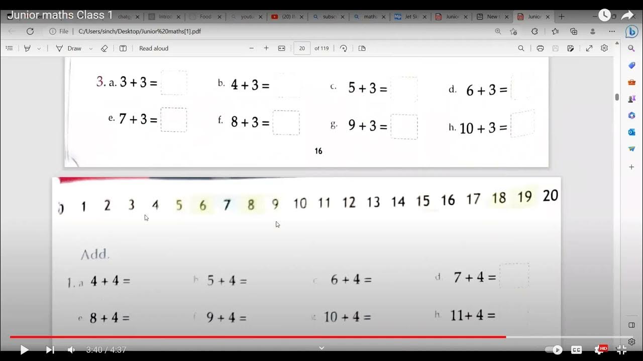 How To Solve Junior Maths Class 1 In English As On 23 05 2023 YouTube how-to-solve-junior-maths-class-1-in-english-as-on-23-05-2023-youtube