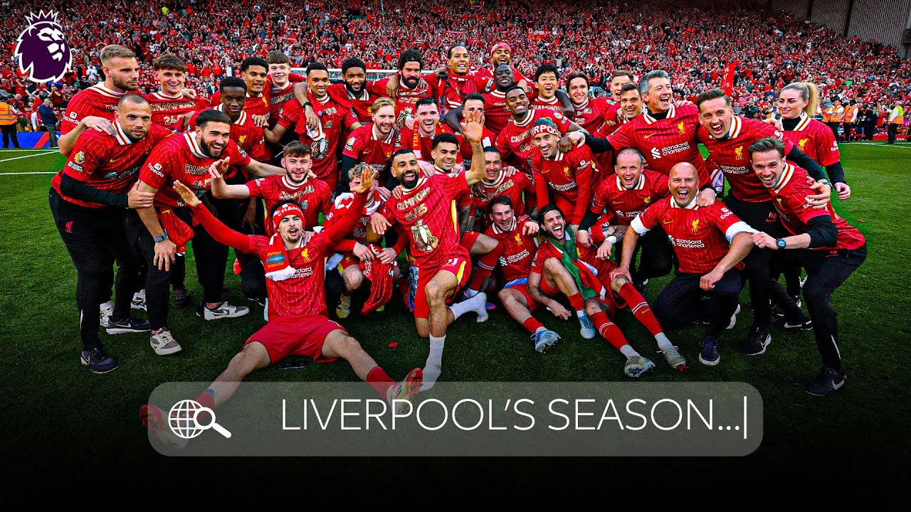 Liverpool's Season in Search | Premier League Champions 2024/25 - YouTube