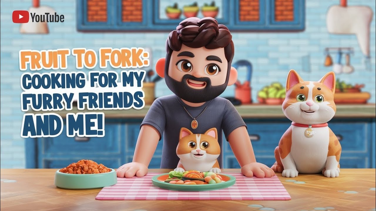 Fruit to Fork: Cooking for My Furry Friends and Me! - YouTube