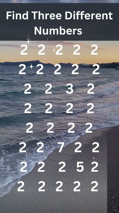 Find Three Different Numbers | Decode The Puzzle –Brain Teasers, Logic Riddles & Math Challenges ...