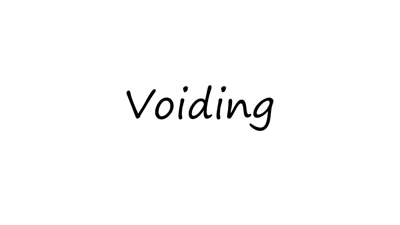 How to Pronounce Voiding? - YouTube