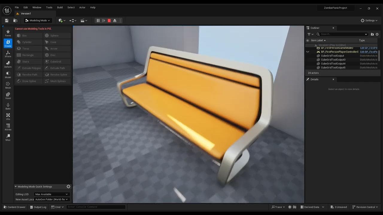 Unreal Engine 5 Basic Prop Push - YouTube