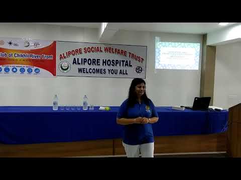 Inaugural Function of 2 Dialysis Machines to Alipore Hospital- PDG PINKYBEN PATEL EXPRESSES HER VIEW