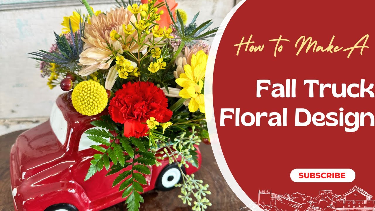 Fire Truck Flower Arrangement | Best Flower Site