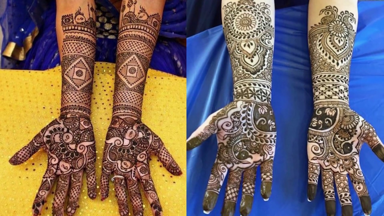 Gujarati mehndi designs - Bridal Mehendi designs for Gujarati wedding ...
