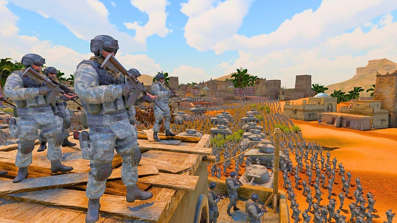 30,000 Special Forces VS 1,000,000 Zombies City Invasion | UEBS 2 - YouTube