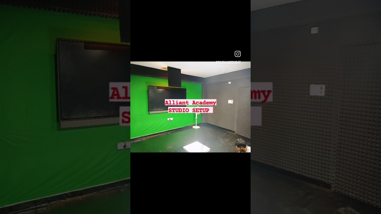 my first studio setup IT support - YouTube