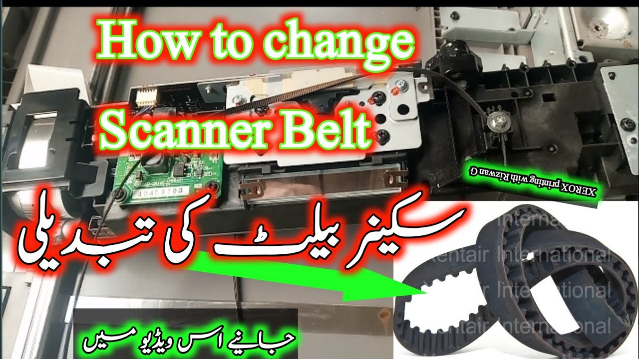 Scanner belt XEROX 5845 | Xerox Scanner belt 5855|Xerox Scanner Belt ...