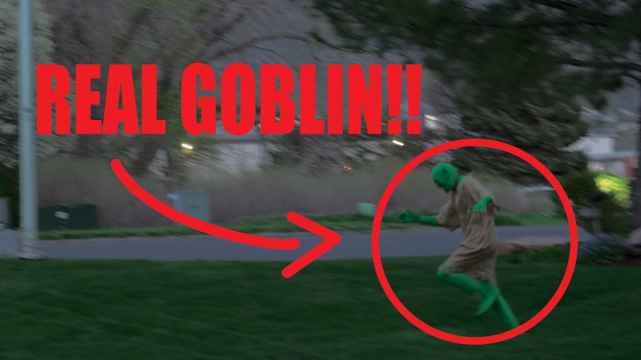 Wizard ATTACKS REAL Goblin!! Caught on CAMERA #real - YouTube
