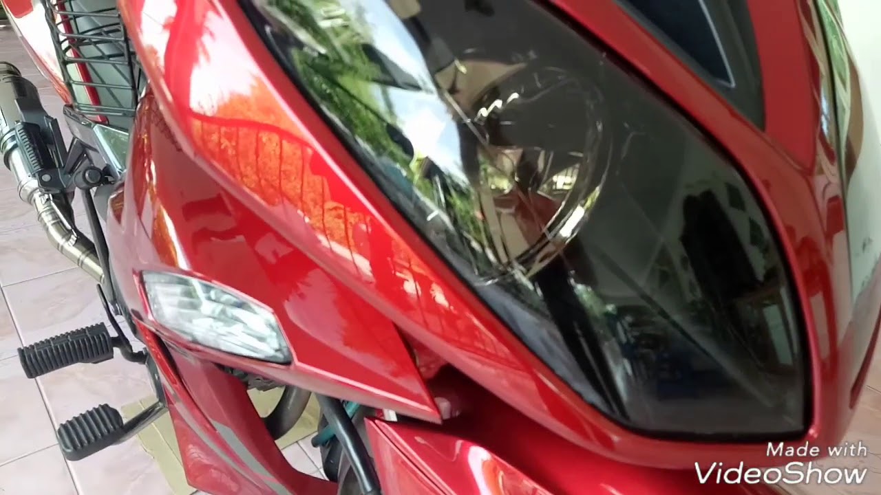 Lc135 convert X1R Maroon R - YouTube