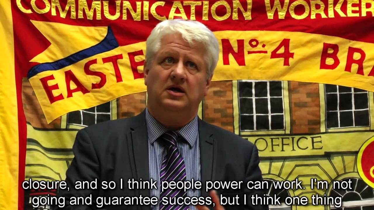 Julian Ware-Lane Save Leigh Post Office 10 May 17 - YouTube