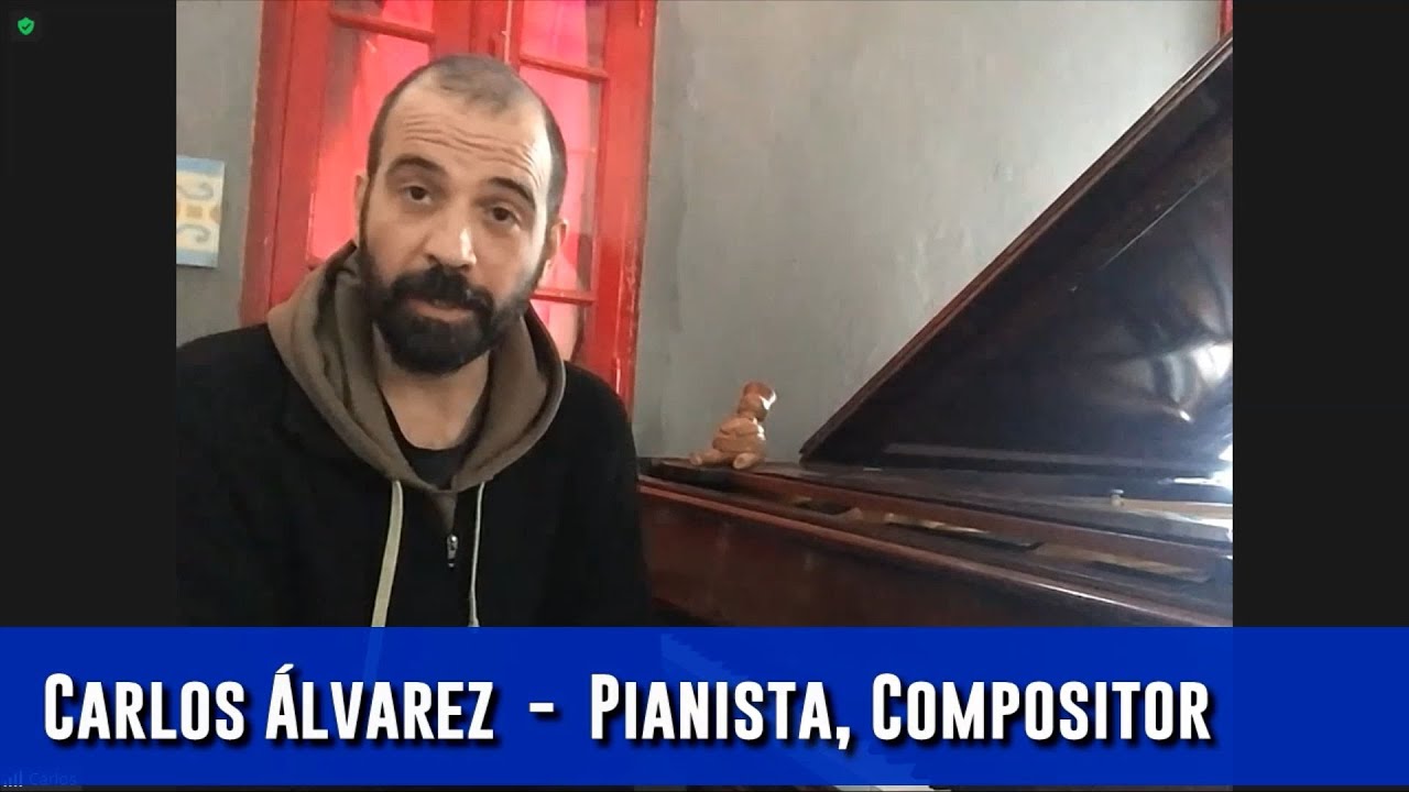 Entrevista con el pianista Carlos Álvarez en el programa "Letras y ...