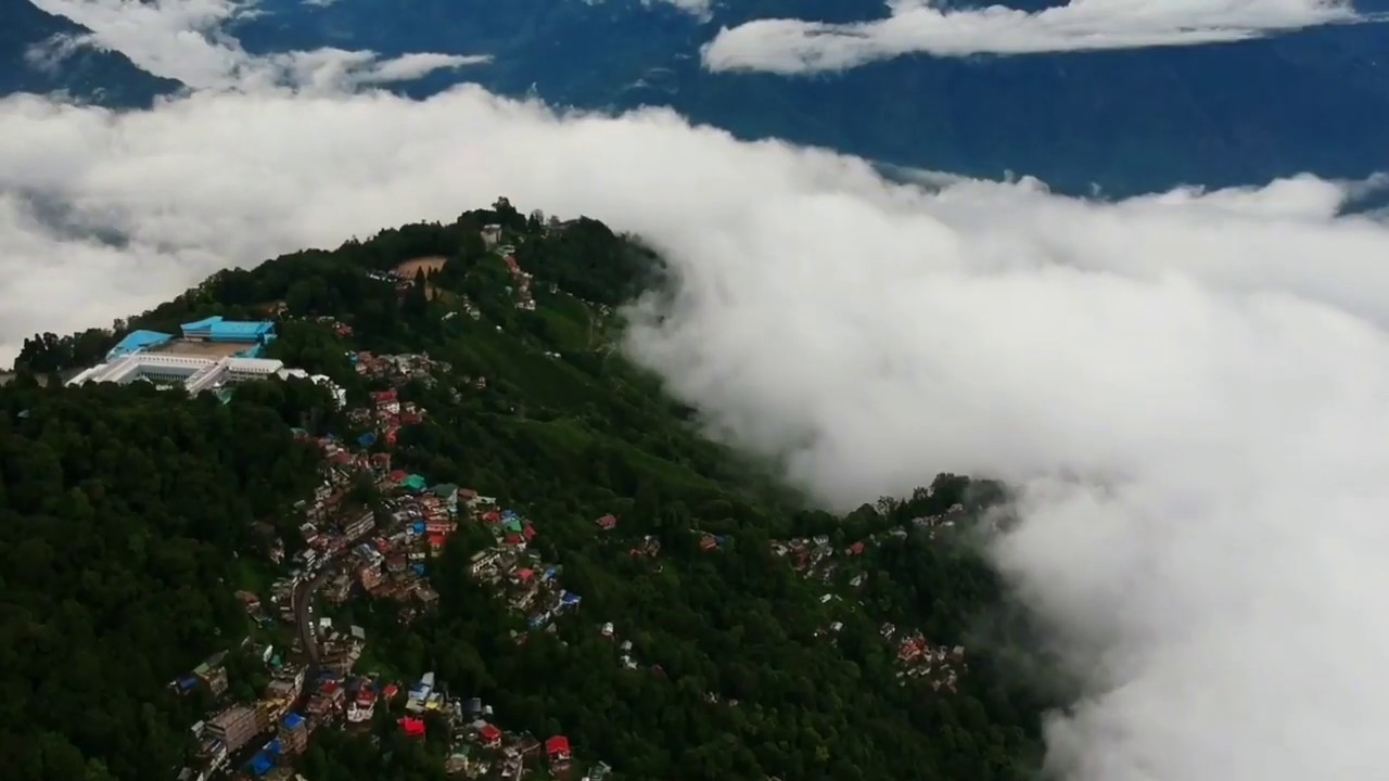 India from a bird's eye view - YouTube