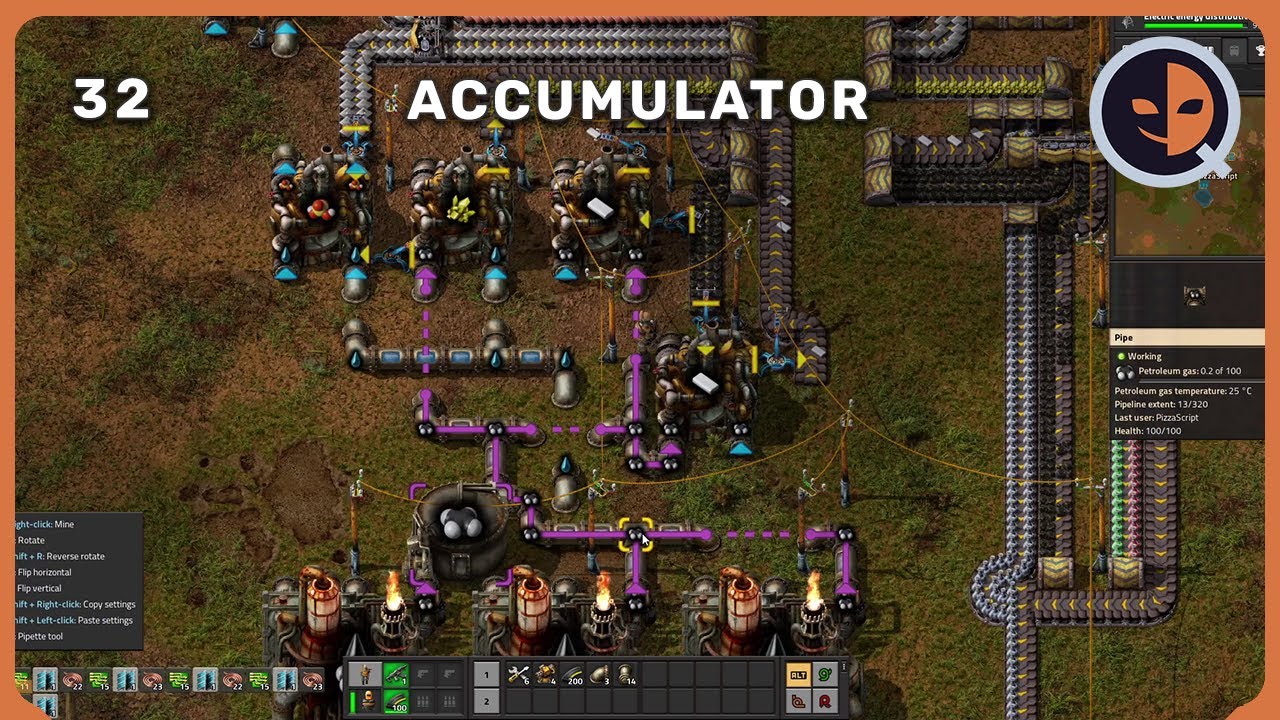 32 Accumulator - Factorio - YouTube