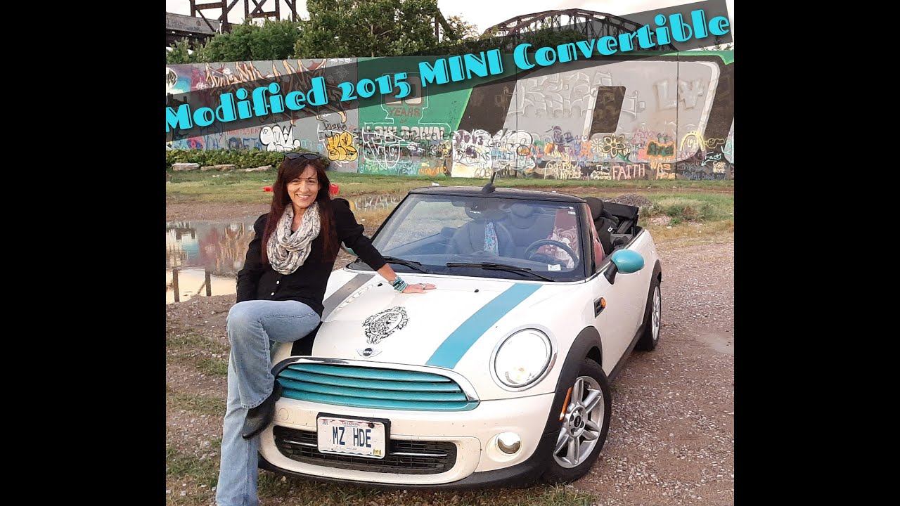 How I modified my Mini Cooper 2015 convertible car - YouTube