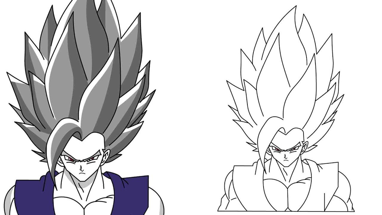 HOW TO DRAW Gohan Beast | Dragon Ball | Drawing Easy Step by Step | Art ...