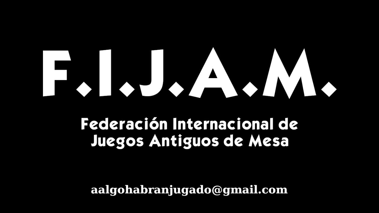 FIJAM - Federación Internacional de Juego Antiguos de Mesa - YouTube