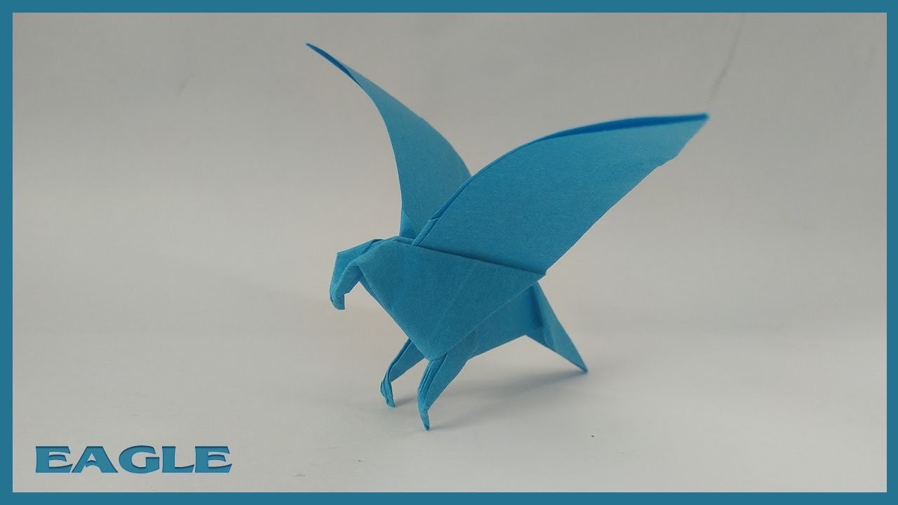 Origami Eagle - Easy Step by Step | Hướng dẫn gấp con đại bàng bằng ...
