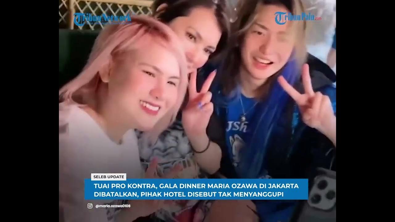 Tuai Pro Kontra, Bintang Film Dewasa Miyabi Maria Ozawa Batal Gala Dinner di Indonesia - YouTube