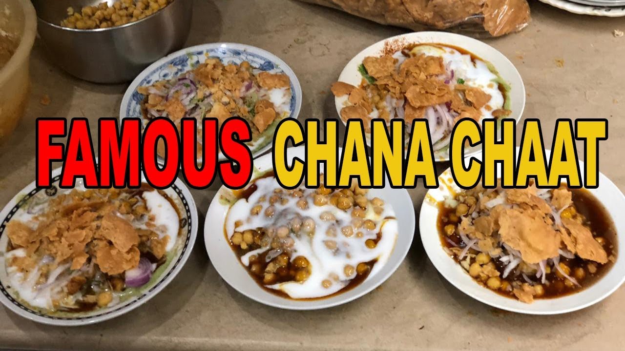 Famous Mix Chana Chaat Street Food of Karachi Pakistan | CHANA CHAAT ...