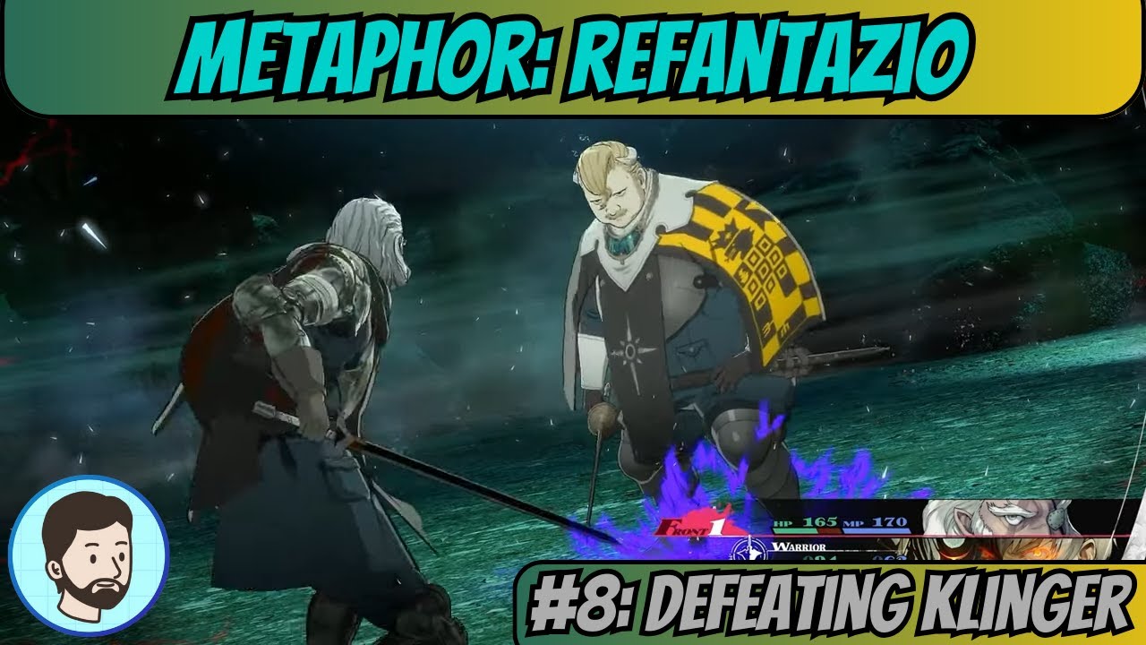 Metaphor: ReFantazio (Playstation 5) - Part 8: Defeating Klinger - YouTube