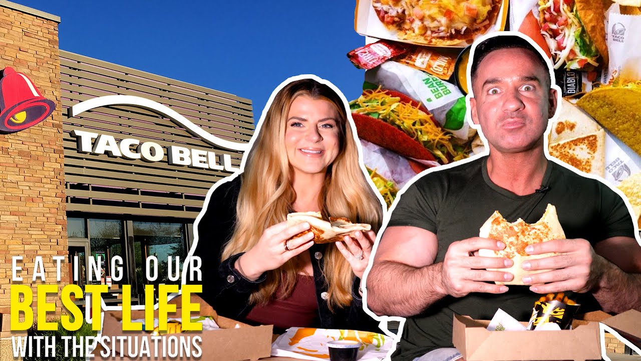 The Taco Bell Cheat Day Train Wreck | EATING OUR BEST LIFE - YouTube