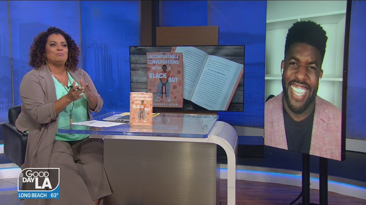 Emmanuel Acho discusses children's book 'Uncomfortable Conversations ...