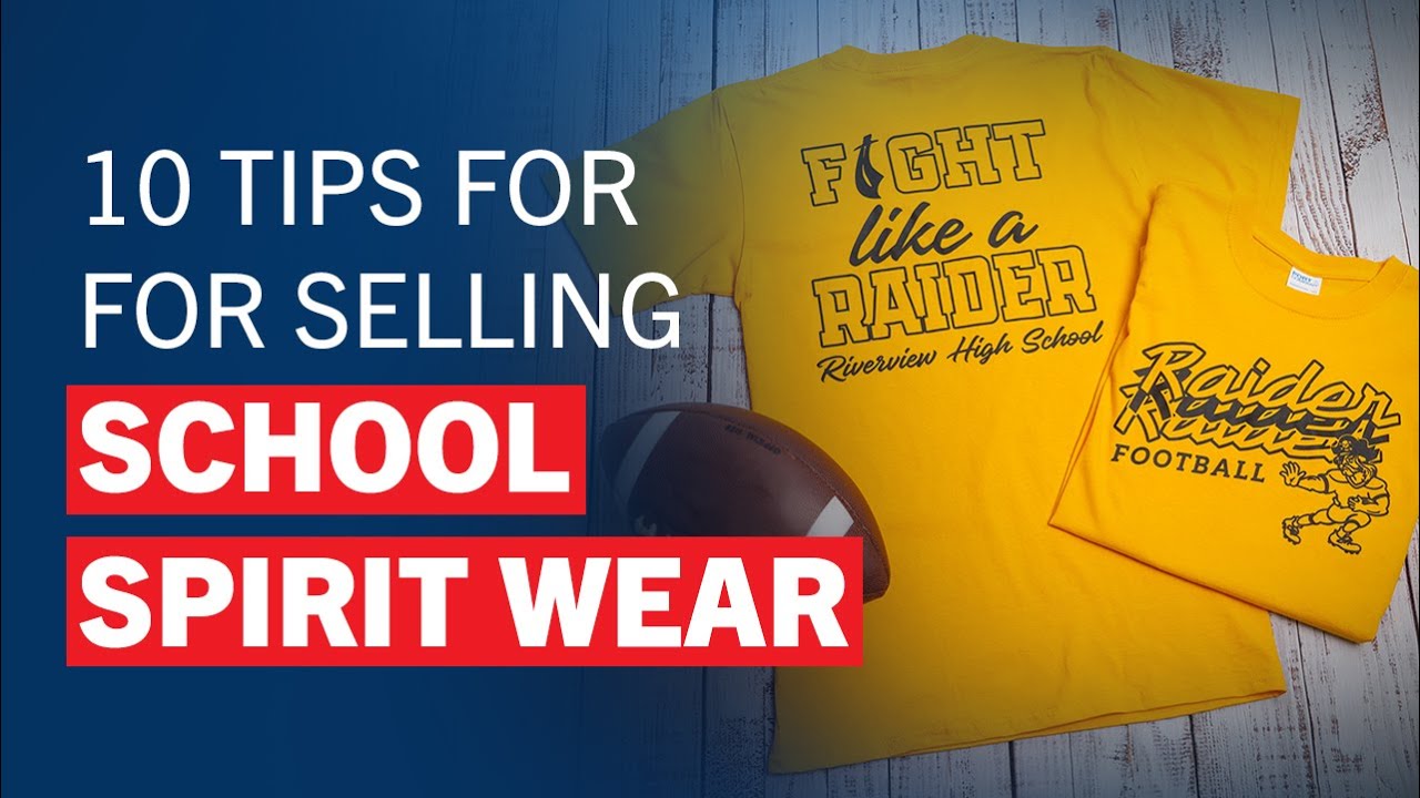 10 Tips for Selling School Spiritwear [Master Class] - YouTube