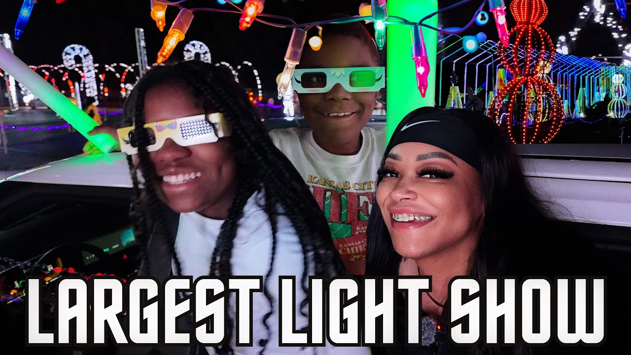 Visiting The World’s Largest Light Show! - YouTube