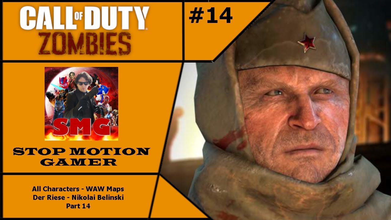 Cod - Zombies - All Characters - #14 - Der Riese - Nikolai Belinski ...