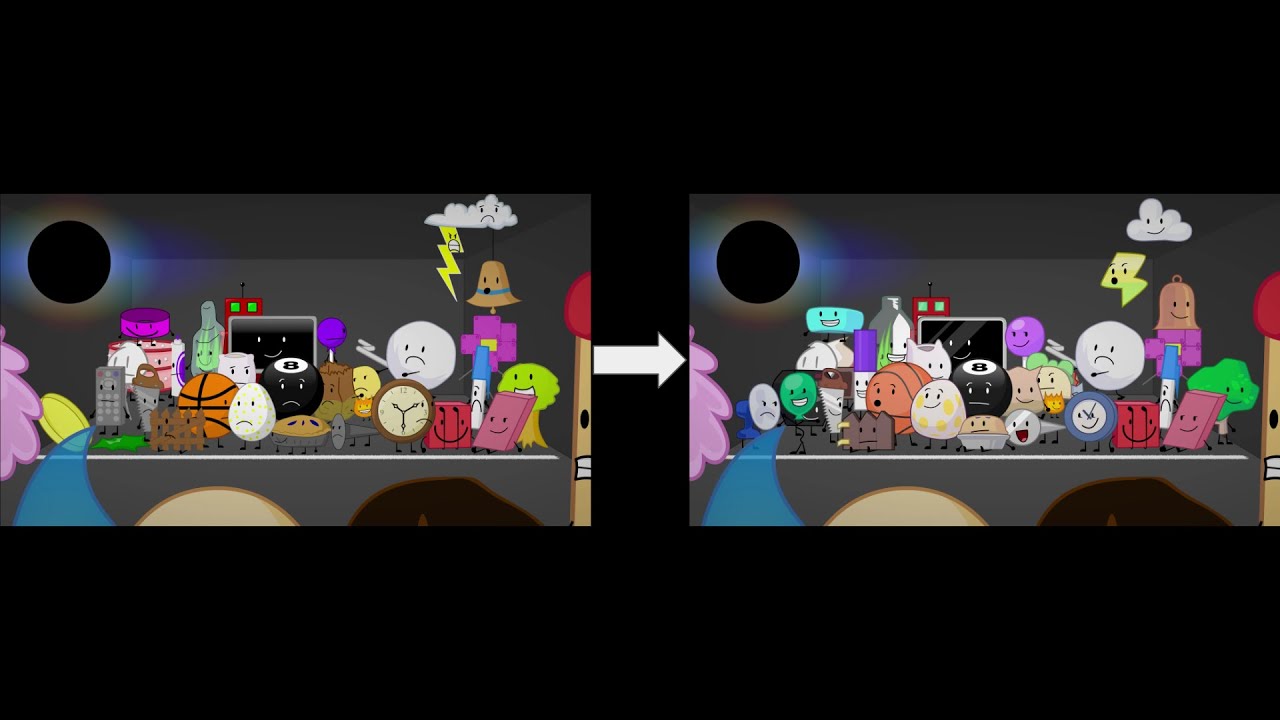 BFDIA 13: How The Failed Debuters Got Their New Assets - YouTube