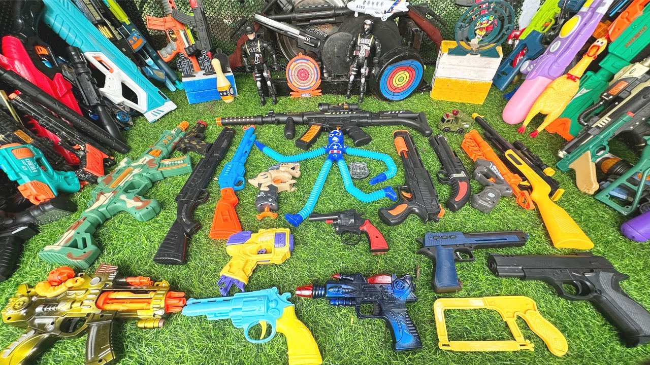 Nerf Pistols, Glock 18c 23 Guns Realistic and New Light Gun Fires, Toy ...