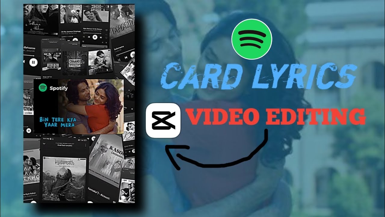 Trending Card Lyrics Video Editing In Capcut | Card Lyrics Video Editing | Capcut Tutorial - YouTube