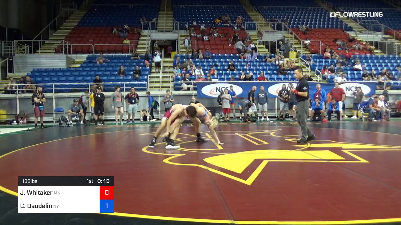 138 Lbs Cons 64 2 Jacob Whitaker Minnesota Vs Chase Daudelin New York ...