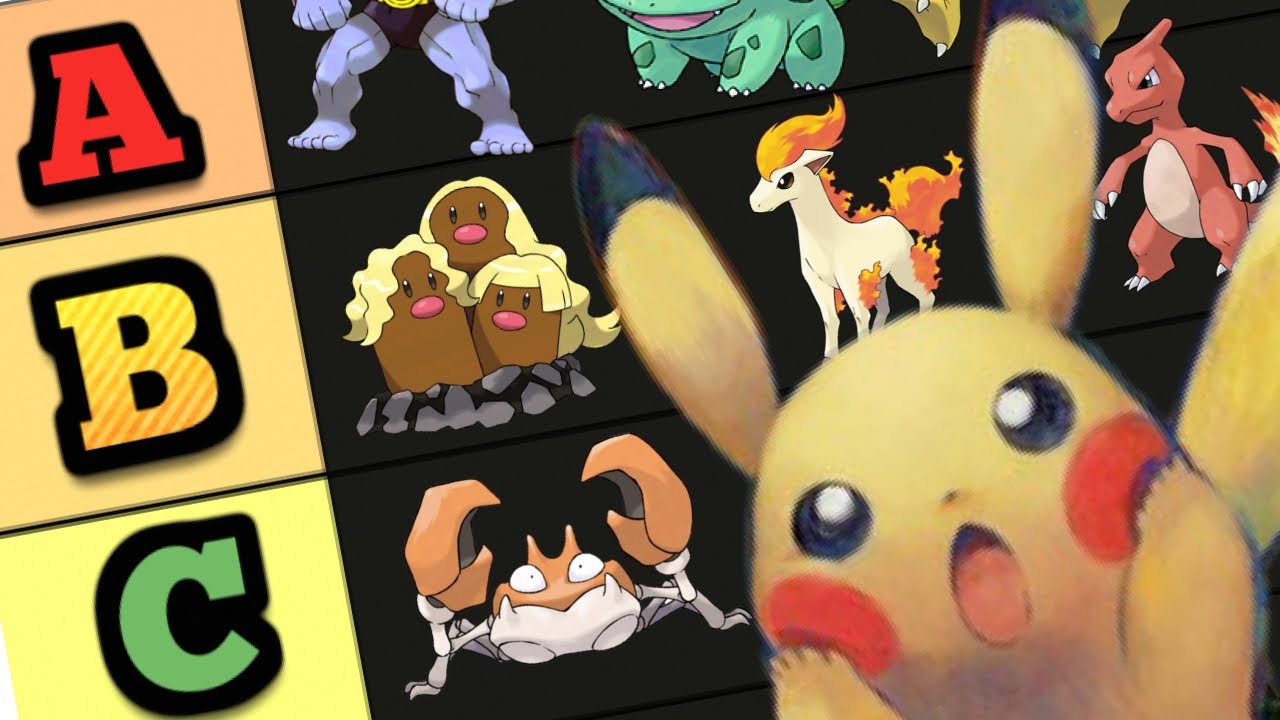 Tier List! Ranking every Pokemon ever! - YouTube