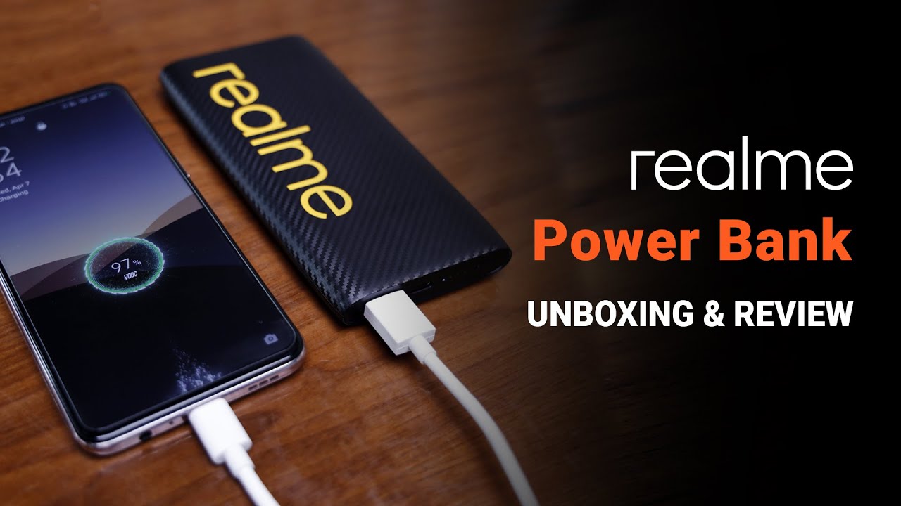 Realme Powerbank Unboxing & Overview | Fast Charging Powerbank - YouTube