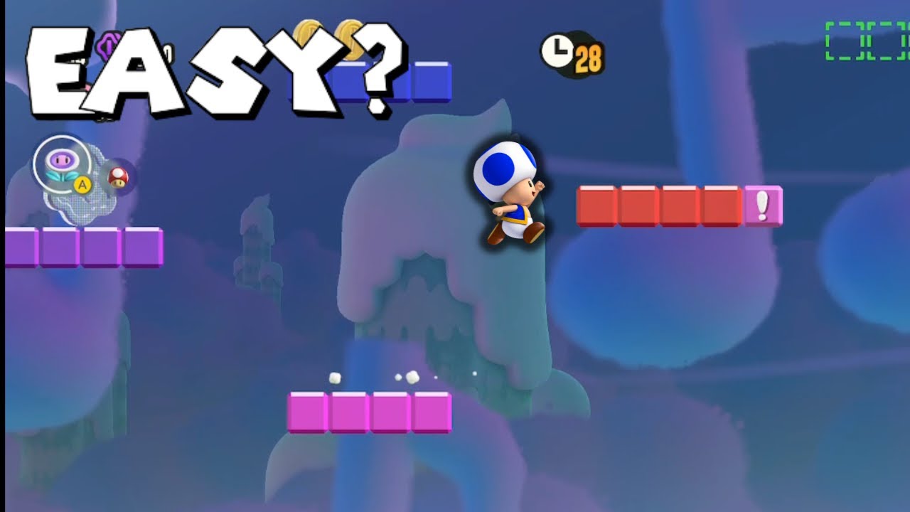 Easy Guide To Jump! Jump! Jump! Level In SMB Wonder! - YouTube